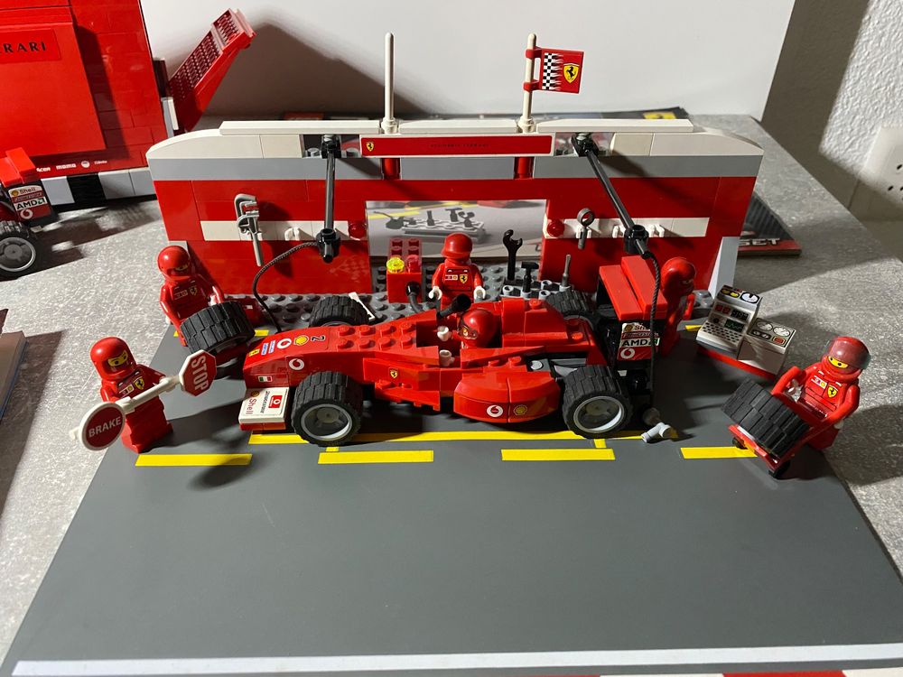 LEGO Ferrari F1 Set, Racers Truck & Pit Stop | Kaufen auf Ricardo