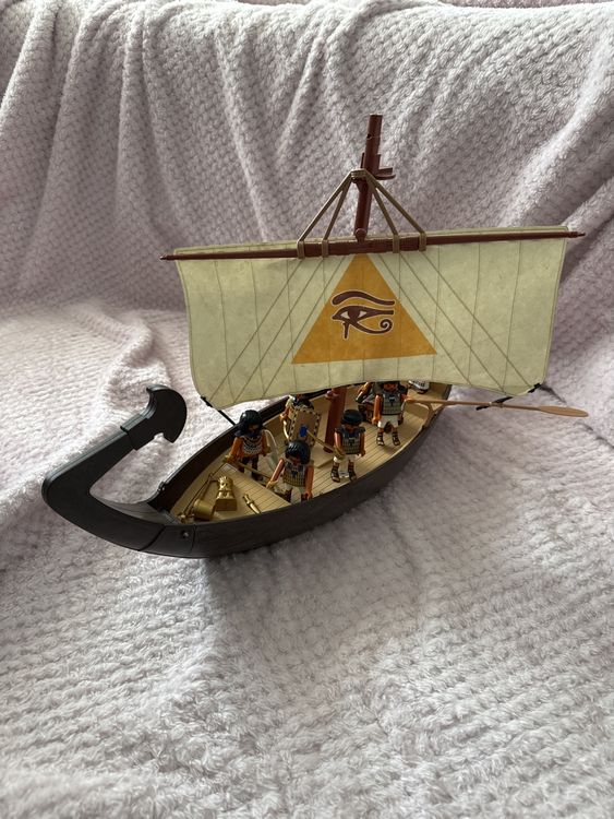 Playmobil Ägyptisches Schiff mit Figuren (Gebraucht) in Wichtrach für ...