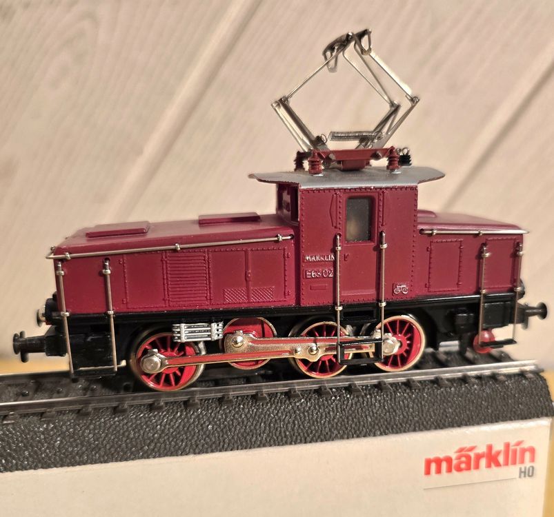 MÄRKLIN - 3001 - Rangierlok - BR E 6302 - rot (Gebraucht) in Biel ...