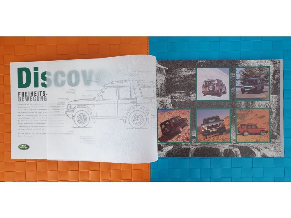 LAND ROVER DISCOVERY SERIES II 2000 - Prospekt / Katalog (Neu (gemäss ...