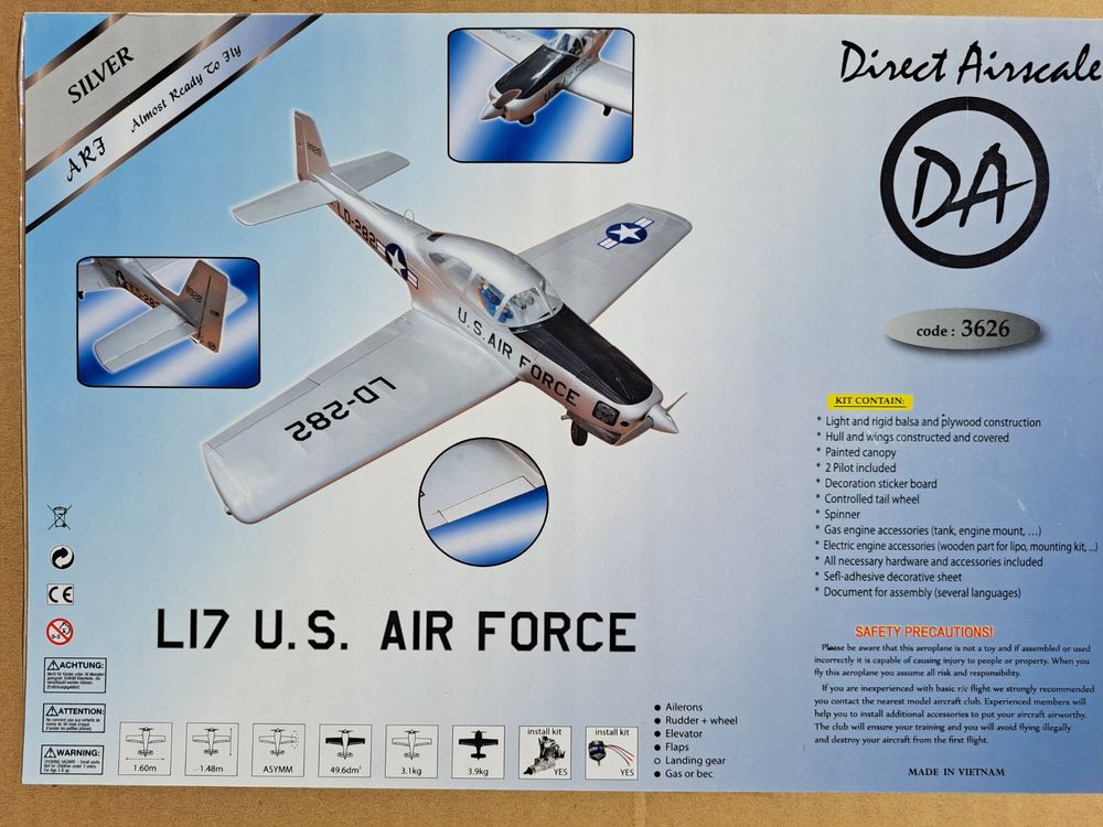 North American L17 NAVION - Kit Direct Airscale neuf (Neu und ...