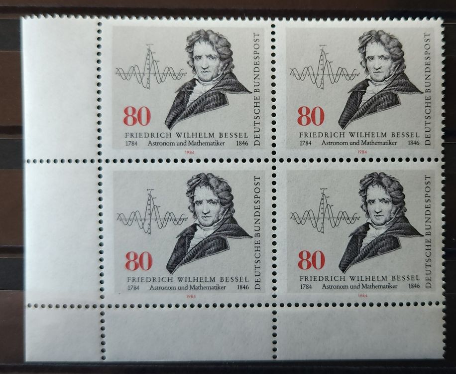 Deutschland-Mi 1219 ** Viererblock (2) (Neu und originalverpackt) in Hittnau für CHF 1 – mit ...