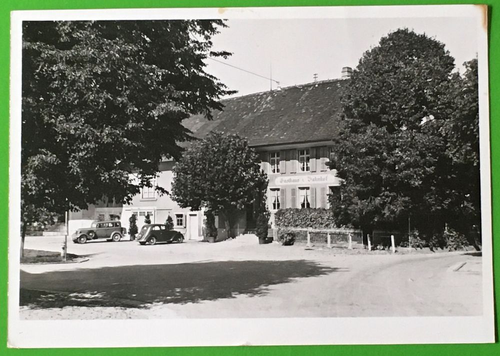 Alte AK Gasthaus Bahnhof, Henggart, Feldpost Genieschulen | Kaufen auf Ricardo