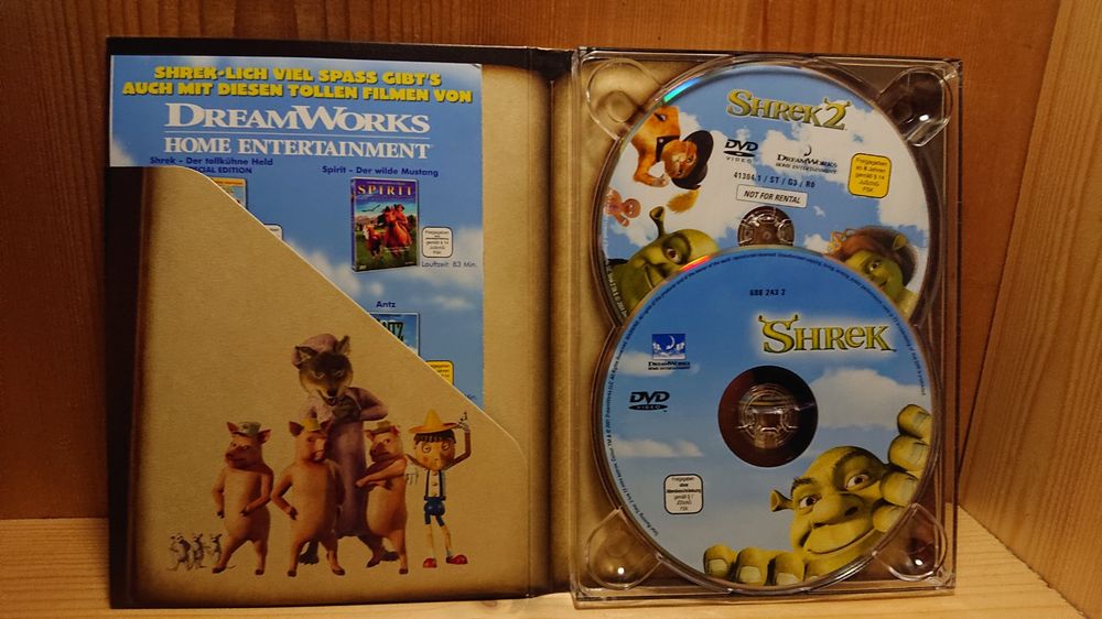 SHREK 1 und 2 auf DVD Collection Edition (Gebraucht) in Wilderswil für ...