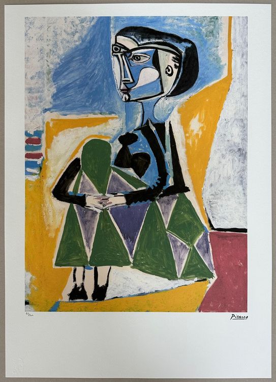 Pablo Picasso: Sitting Jacqueline 62/200 (Neu (gemäss Beschreibung)) in ...