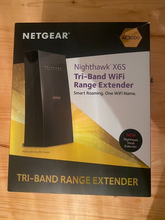 Netgear Nighthawk X6S AC3000 WLAN Repeater/Verstärker (Neu (gemäss ...