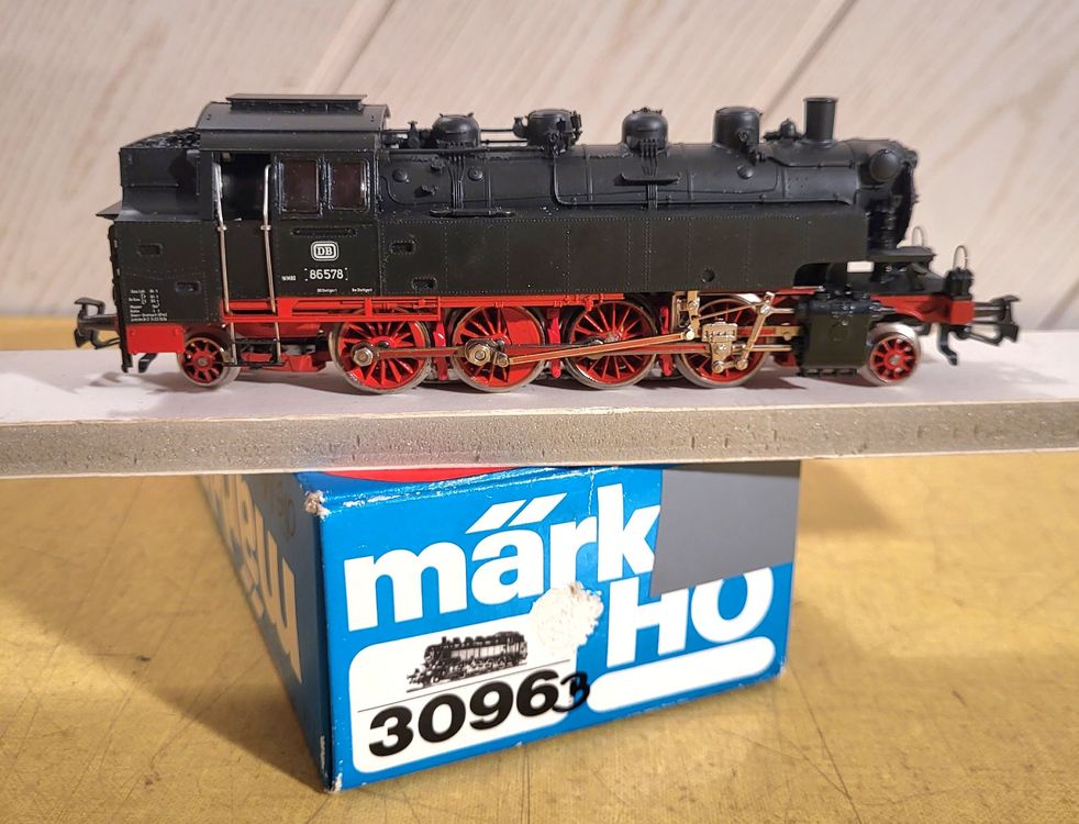 MÄRKLIN 3096 - DAMPFLOK BR 86578 der DB (Gebraucht) in Biel/Bienne für ...