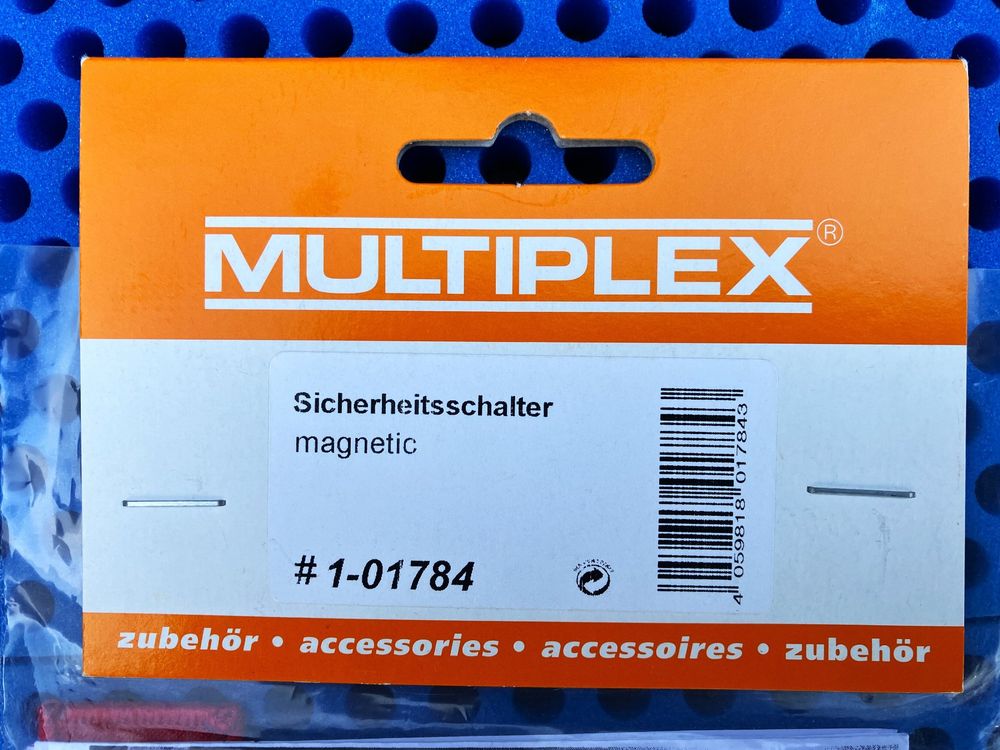 Empfänger Sicherheitsschalter magnetic Multiplex # 1-01784 (Neu und ...