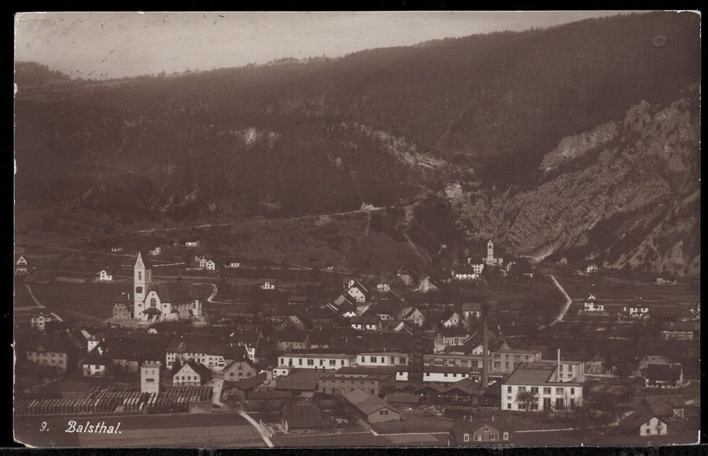 Balsthal 1916 Flugaufnahme | Kaufen auf Ricardo