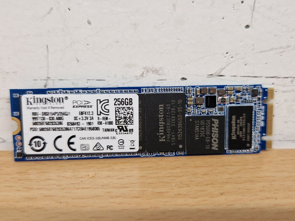 Kingston SSD NVMe 256 GB | Kaufen auf Ricardo