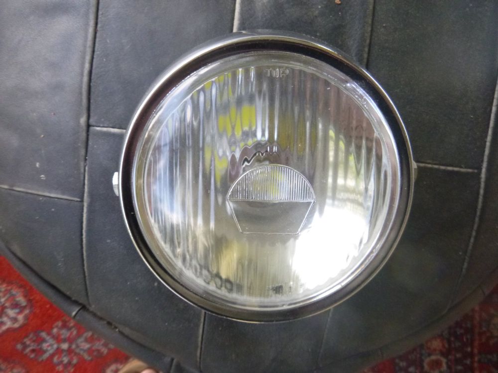 Mofa Sachs Puch Scheinwerfer Chrom Lampe + TOP LED | Kaufen auf Ricardo