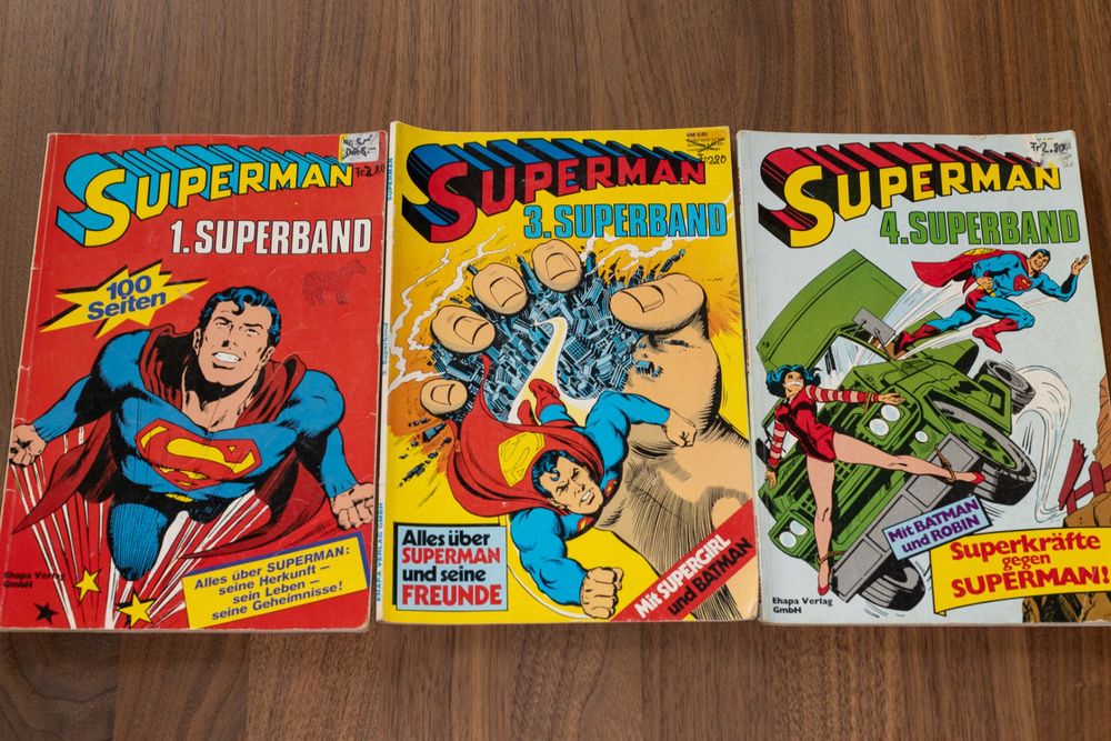 Superman Comics Superband 1, 3, 4 (Gebraucht) in Thun für CHF 22 – mit ...