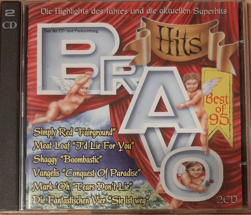Bravo Hits - Best Of 95, 2CD Hit Compilation Sampler 1995 (Gebraucht) in Amriswil für CHF 5.2 ...