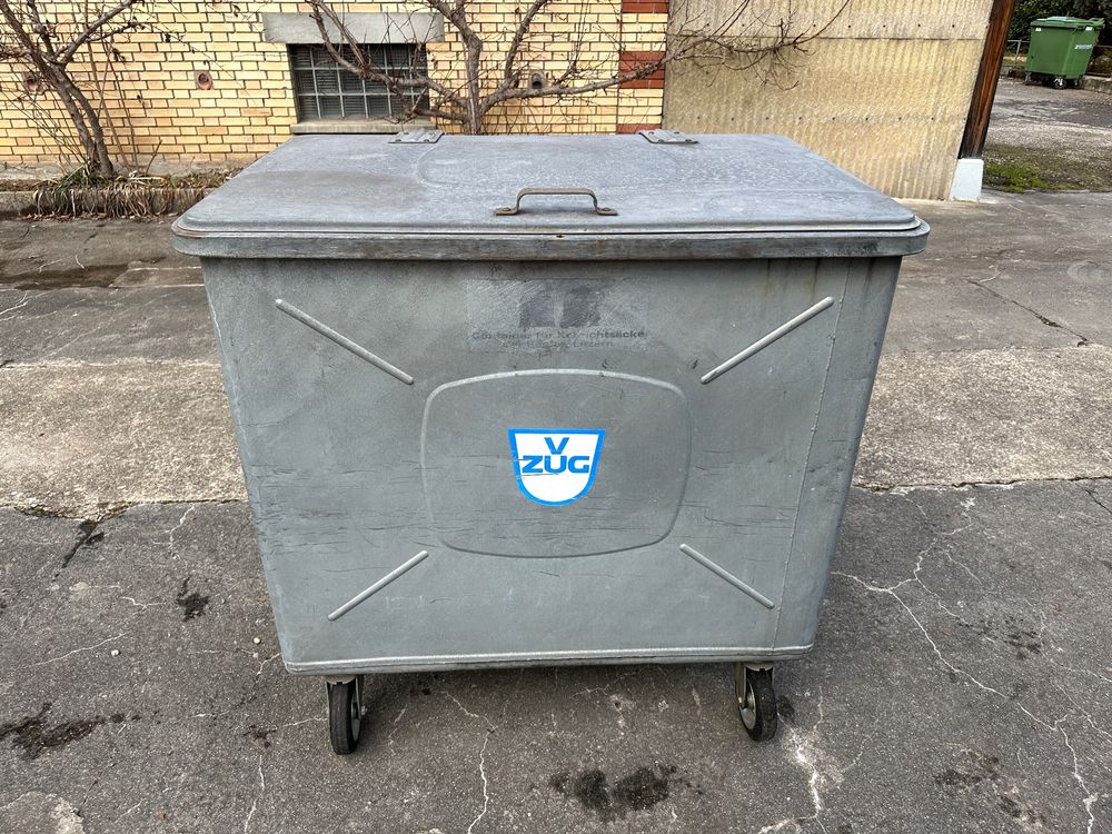 Abfallcontainer 800l verzinkt ab Fr. 1.- | Kaufen auf Ricardo