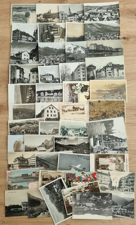 Sammlung Ansichtskarten Schweiz (Gebraucht) in Affoltern am Albis für ...