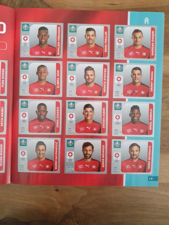 Panini EM Euro 2020 Album, komplett, Top Zustand! (Gebraucht) in ...