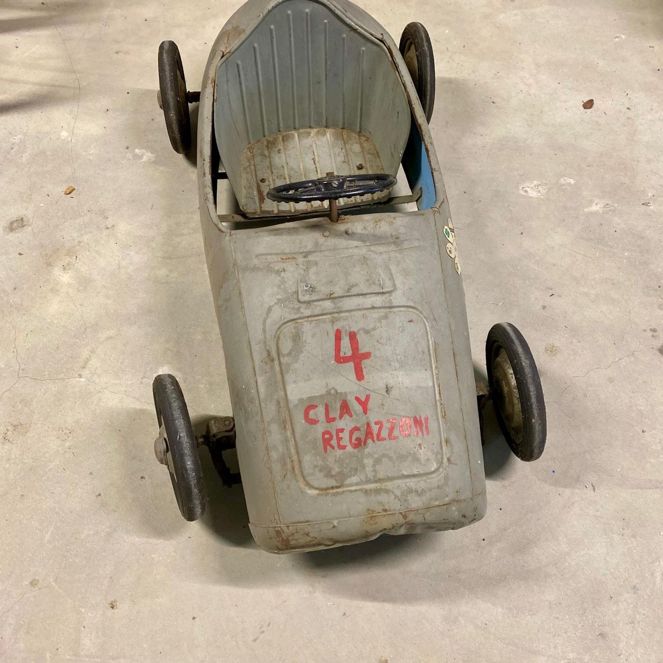 Vintage Go-Kart/Seifenkiste Clay Regazzoni, Rarität! (Gebraucht) in ...
