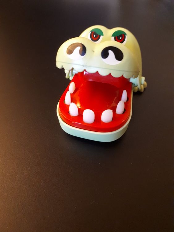 NEU - Mini Krokodil Biss Spiel - Schnapp Kroko - Anhänger (Neu (gemäss ...