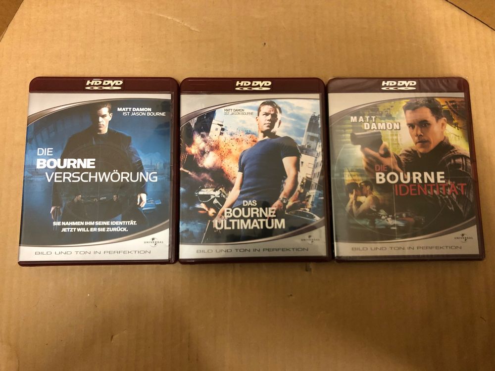Die Bourne Verschwörung (HD DVD) 3 Stk. (Gebraucht) in Eschlikon TG für CHF 2 – mit Lieferung ...