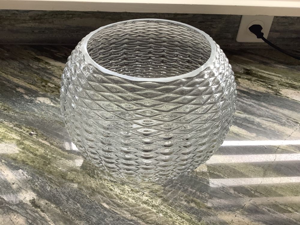 Grand vase boule en verre | Kaufen auf Ricardo
