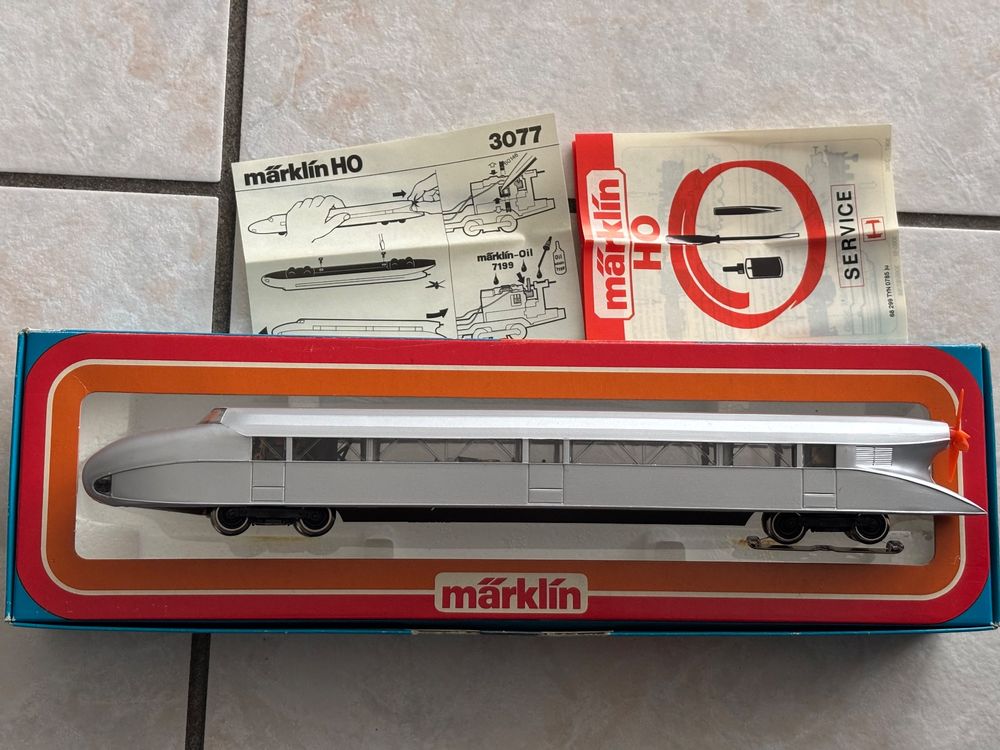 Märklin 3077 Schienenzeppelin (Neu (gemäss Beschreibung)) in Hauterive ...