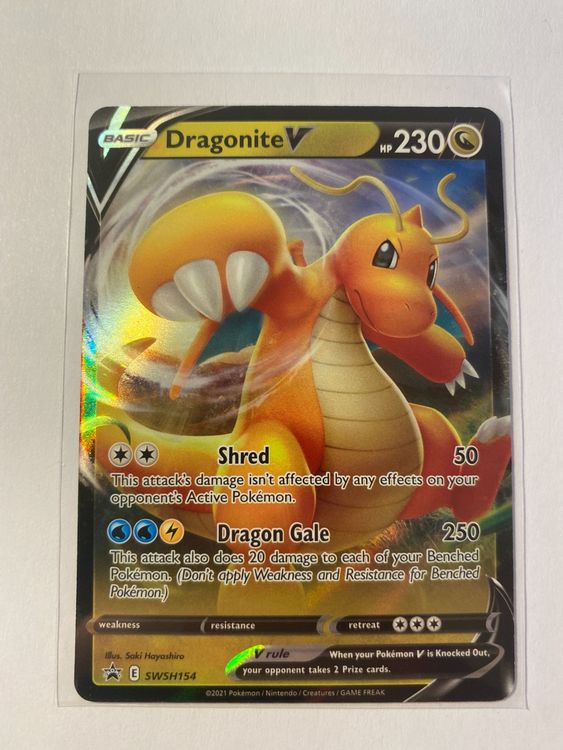 Pokemon Dragonite V SWSH 154 EN (Neu (gemäss Beschreibung)) in Elgg für CHF 3 – mit Lieferung ...