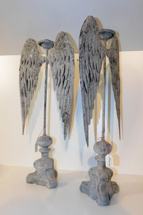 Rausverkauf - Kerzenhalter Weihnachten Flügel Engel 55 cm (Gebraucht) in Sursee für CHF 5 – nur ...