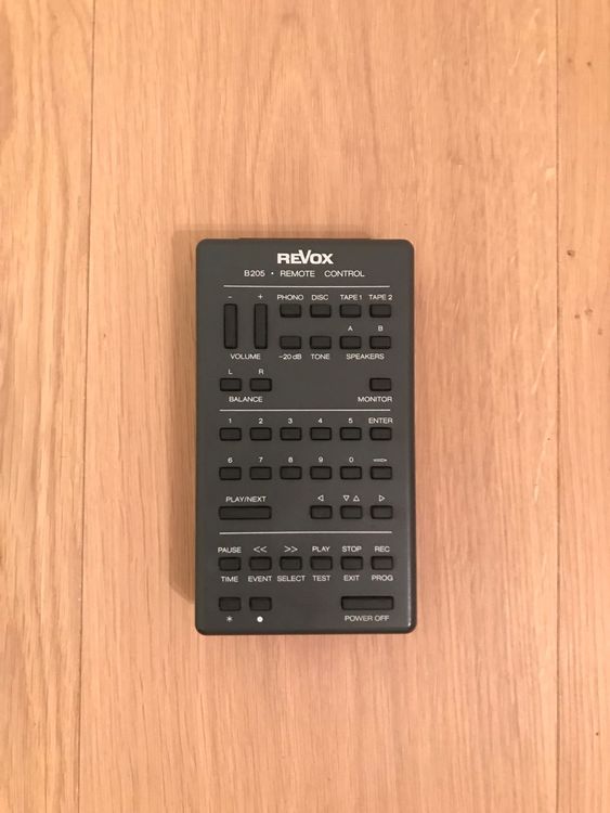 Revox B205 Remote Control / Fernbedienung (D'occasion) à Dornach pour ...