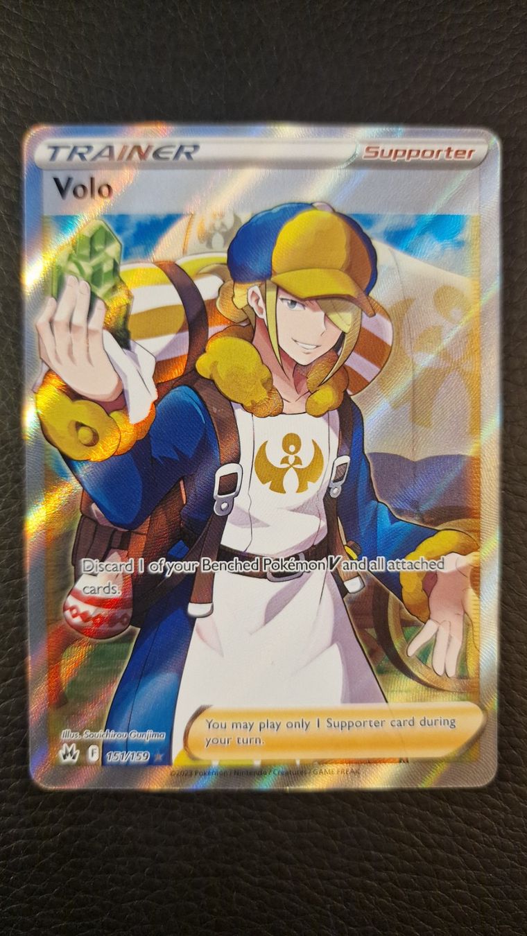 Trainer Volo 151 - Crown Zenith - (EN) Pokémon Card (Gebraucht) in Rohr ...