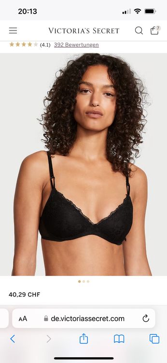 Schwarzer Victoria‘s Secret BH Gr. 34B / 75B (Neu und originalverpackt) in Inwil für CHF 31 ...