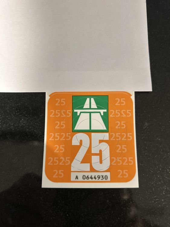 Autobahnvignette 2025 (Neu und originalverpackt) in Mettmenstetten für CHF 35 – mit Lieferung ...