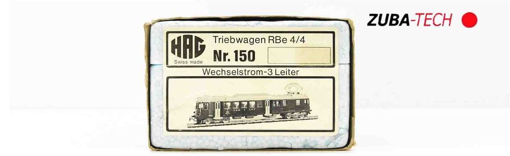 HAG 150 Triebwagen RBe 4/4 SBB H0 WS OVP (Gebraucht) in St. Gallen für CHF 101.5 – mit Lieferung ...