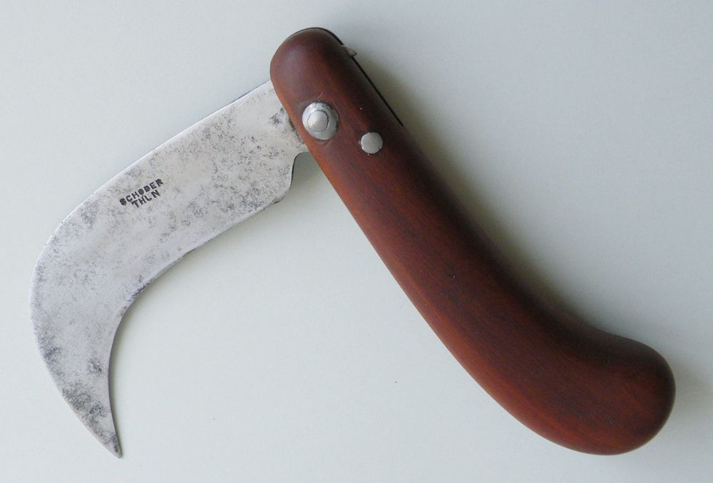 SCHODER THUN uraltes Hakenmesser Sackmesser Taschenmesser (Gebraucht ...