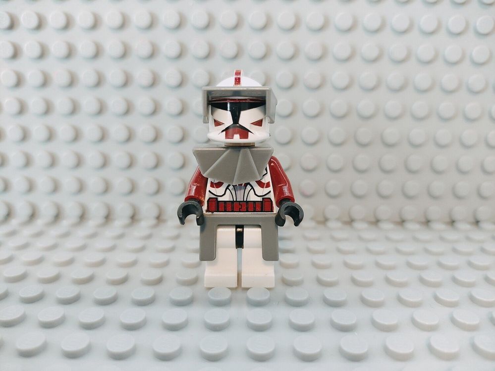 Lego Star Wars Minifigur Clone Trooper Commander Fox (Gebraucht) in Wil ...