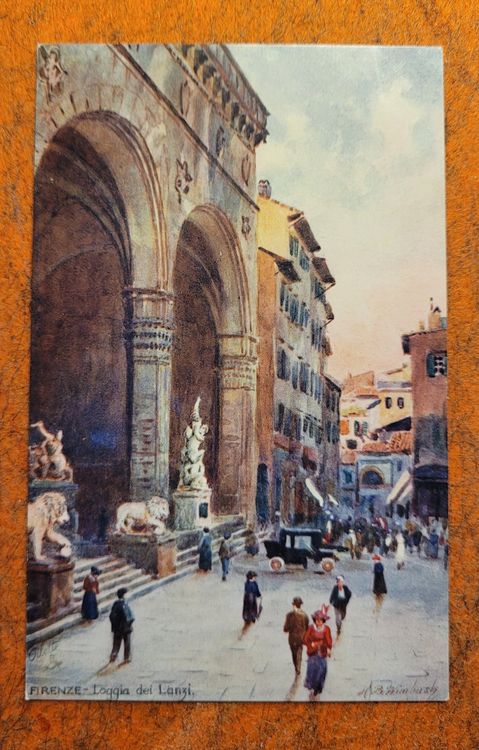 Italien, Firenze La Loggia Dei Lanzi (Neu (gemäss Beschreibung)) in St ...