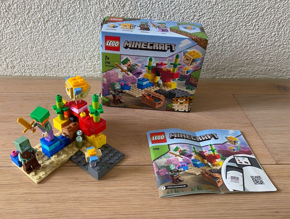 Lego Minecraft 21164 - Das Korallenriff - komplett (Gebraucht) in Aarau ...
