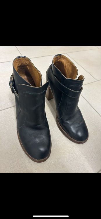 Bottines noires cuir vintage pointure 40 Pare Gabia | Kaufen auf Ricardo