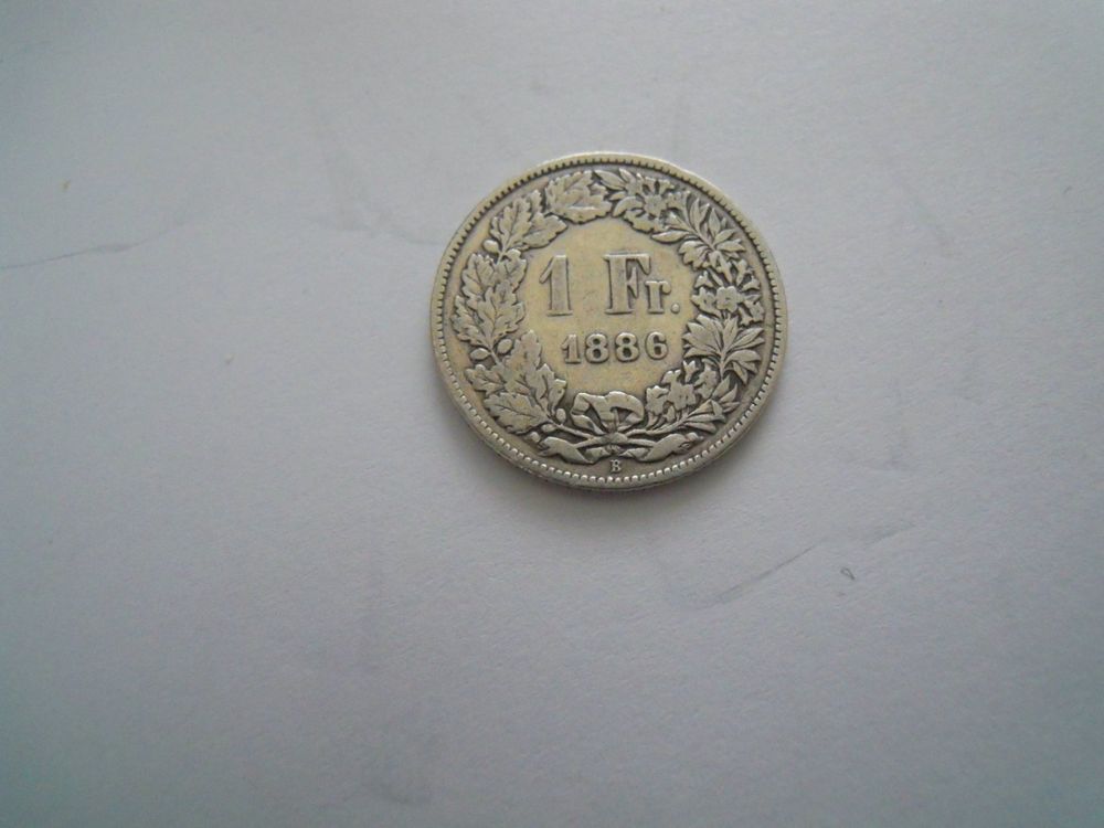 1 Fr. 1886 uralt silber | Kaufen auf Ricardo