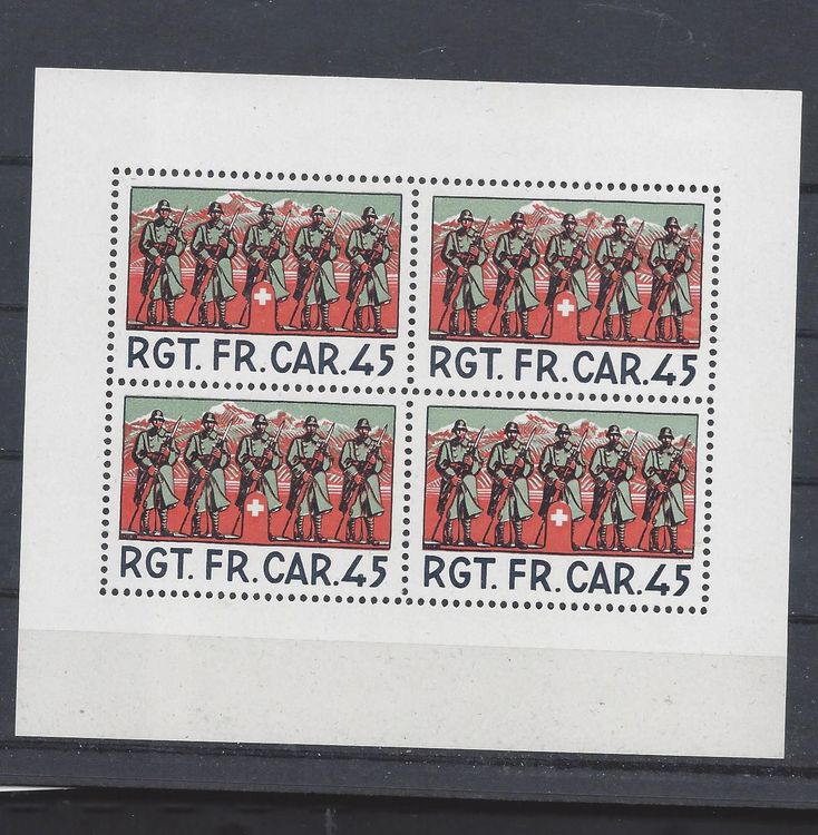 Soldatenmarken Block | Kaufen auf Ricardo