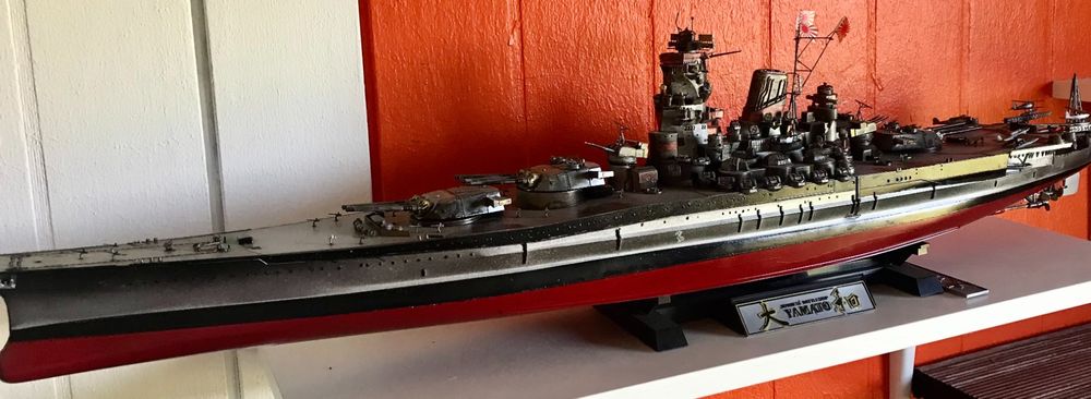 Yamoto Schlachtschiff Model, 75cm lang, 15cm breit | Kaufen auf Ricardo