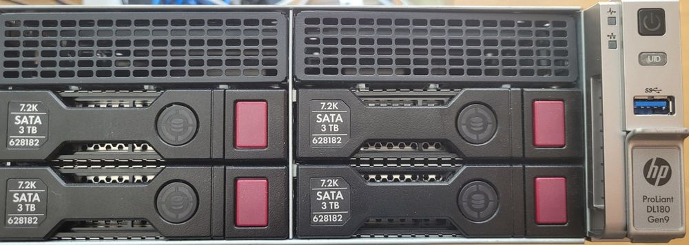 HPE DL180 Gen 9 ProLiant Rackserver 2HE inkl. Harddisk | Kaufen auf Ricardo