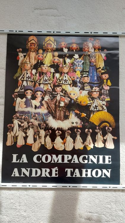Plakat La Compagnie Andre Tahon um 1980 Puppenspieler | Kaufen auf Ricardo