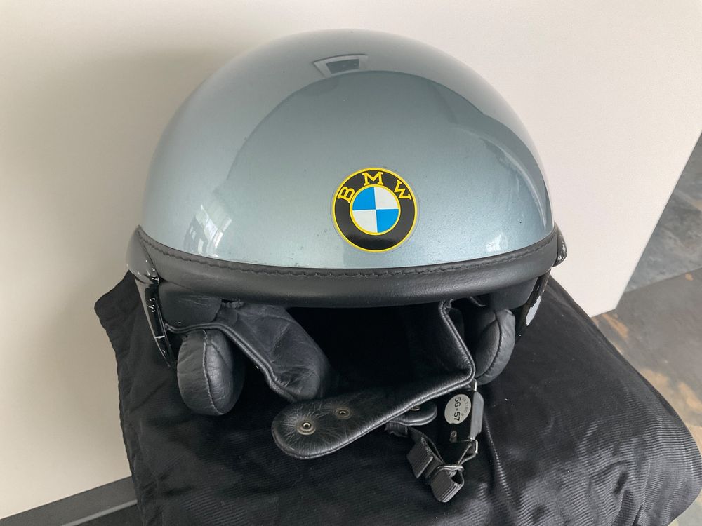 BMW Cruiser Helm Jethelm Oldtimerhelm (Gebraucht) in Bauma für CHF 1 ...