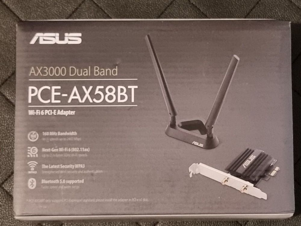 ASUS PCE-AX58BT AX3000 WiFi 6 Adapter | Kaufen auf Ricardo
