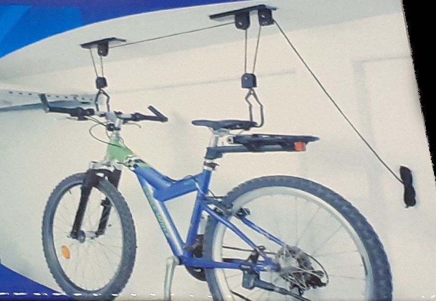 Fahrrad-Aufhängung / Fahrrad-Lift für Garage oder Keller (Neu und originalverpackt) in ...