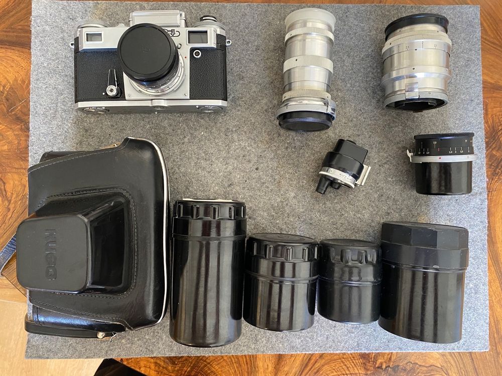 Kieb Kamera mit viel Zubehör (Gebraucht) in für CHF 205 – mit Lieferung ...