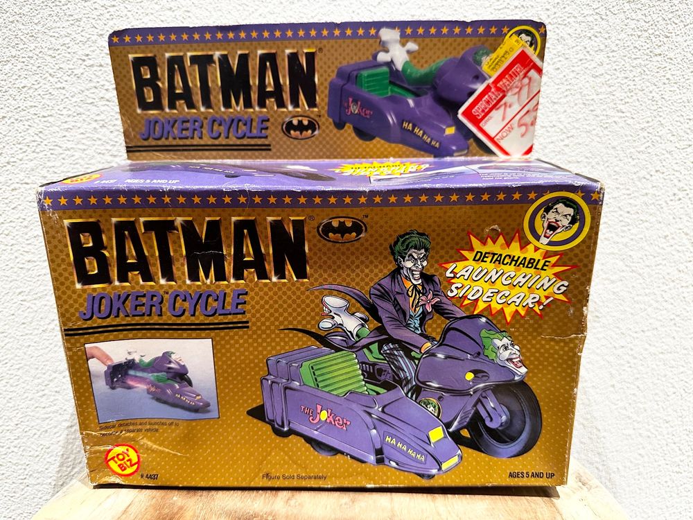 Neu Toybiz Batman Joker Cycle ovp 1990 vintage sammler (Neu (gemäss ...