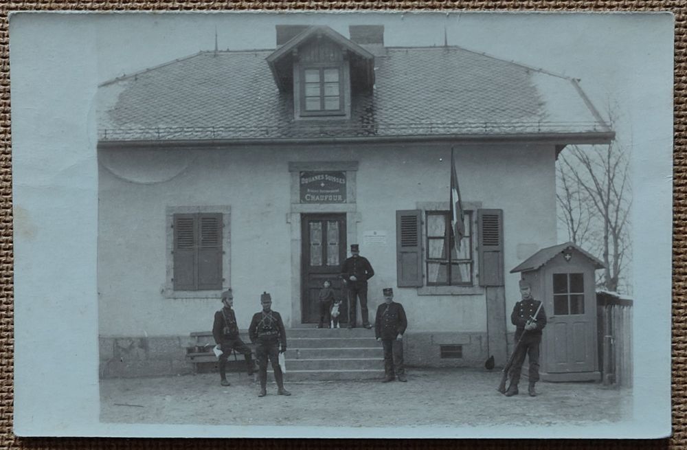 «Chaufour, Douanes Suisse» Grenzwacht, Hund, 1915 Feldpost | Kaufen auf Ricardo
