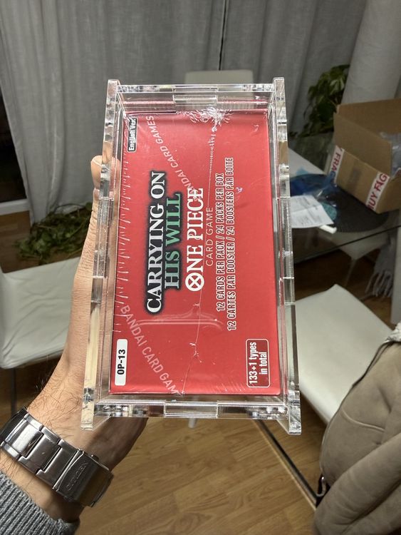 Teca in acrilico per booster box ALL BOXES One Piece Acrylic (Neu und ...