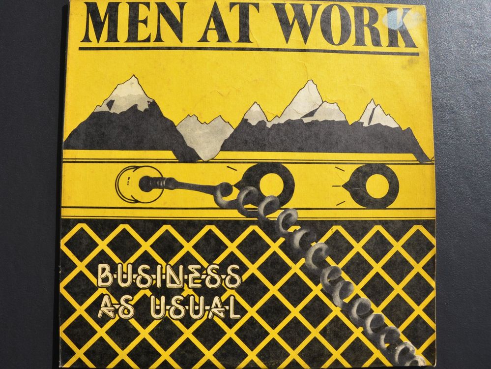 MEN AT WORK - BUSINESS AS USUAL (LP) | Kaufen auf Ricardo